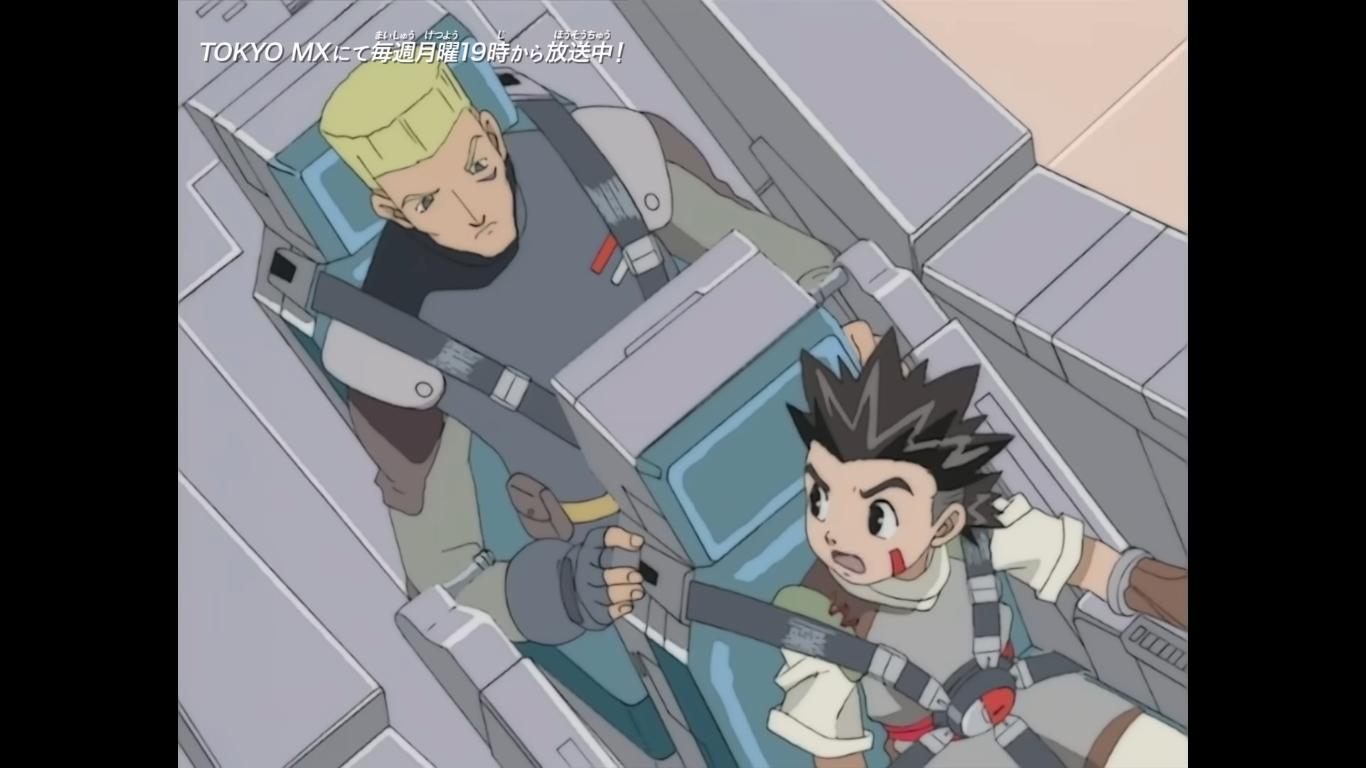 バン VS レイヴン 3戦目｜ゾイド-ZOIDS- 第17話「共和国の一番長い夜」