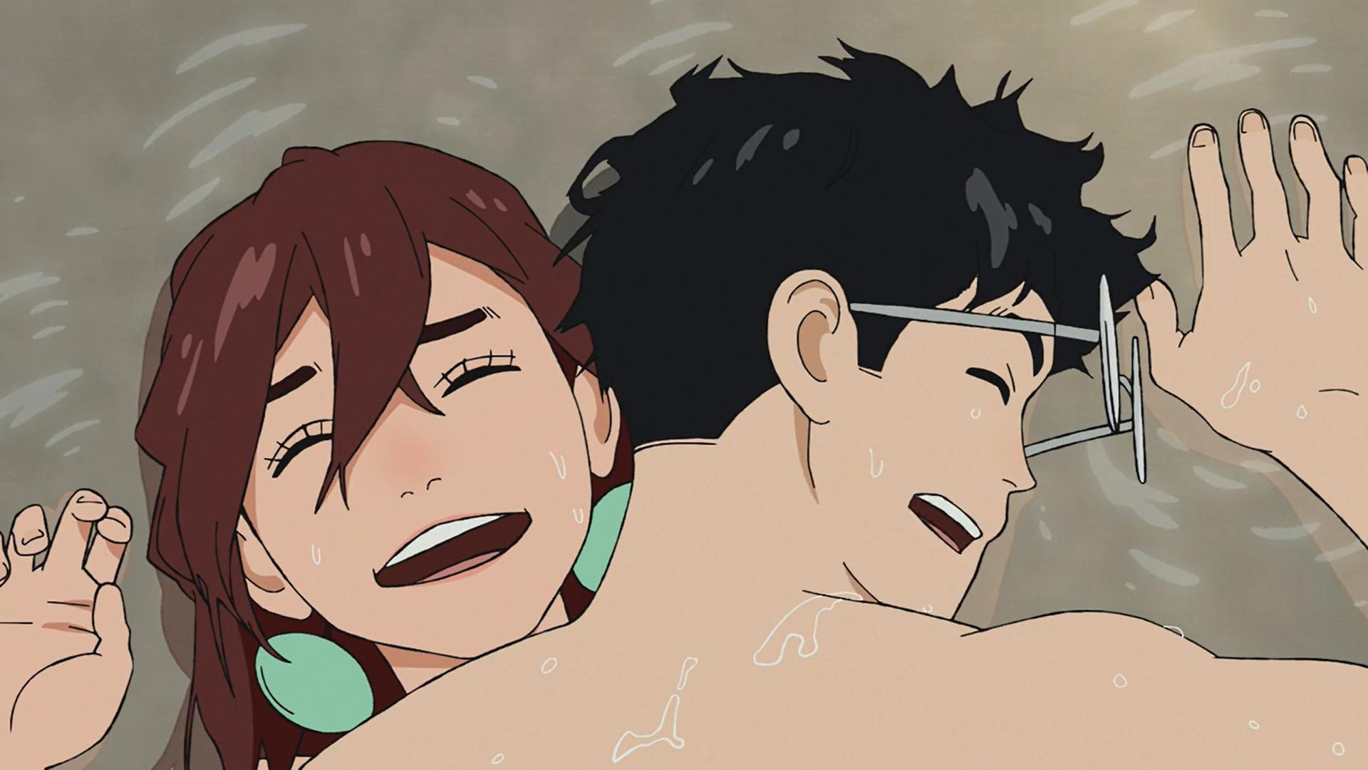 アイラとモモの下着での戦闘｜ダンダダン